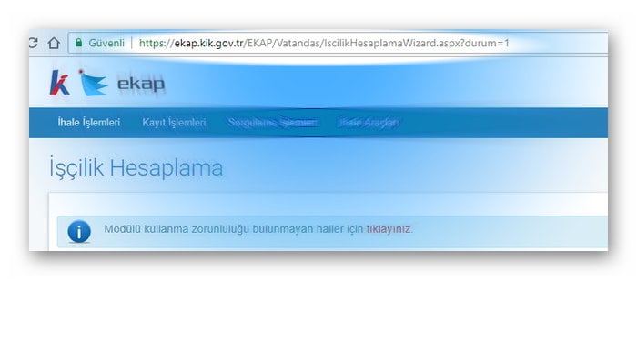 EKAP İşçilik Hesaplama Modülü | Kütüphaneciler için adım adım ihale rehberi